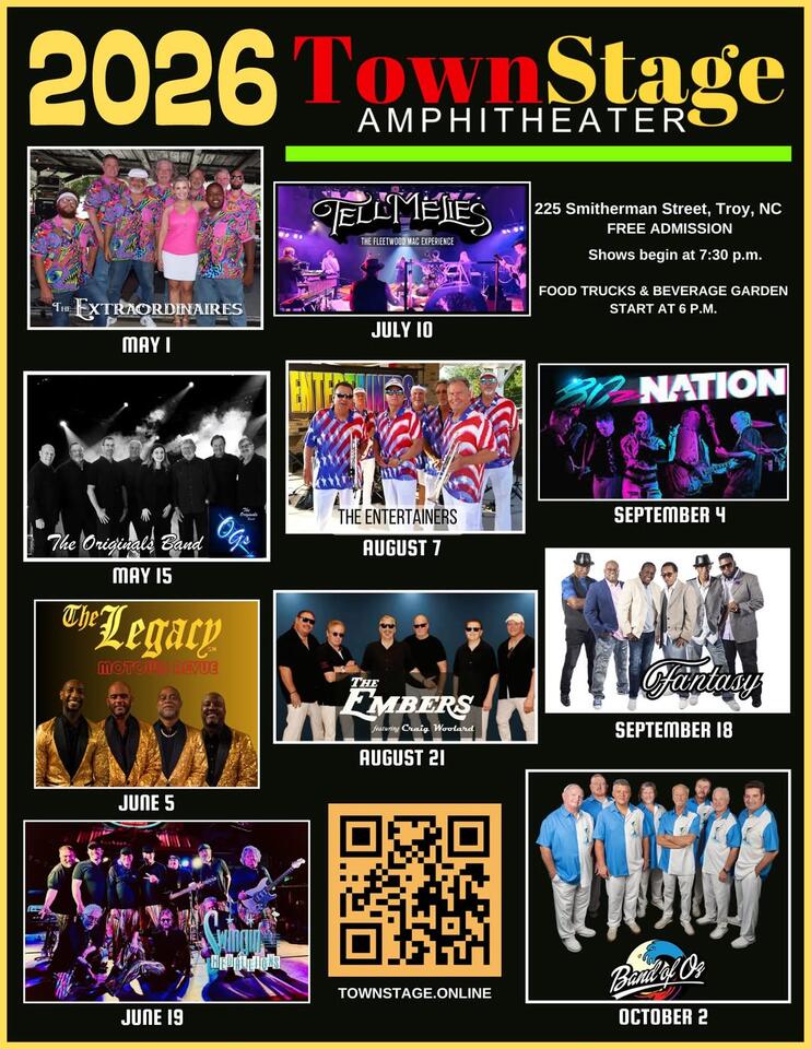 2026 Troy TownStage Concert Lineup Announced - NewsBreak