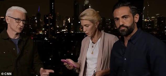 Dramatic moment CNN star forced to urgently evacuate set live on air ...