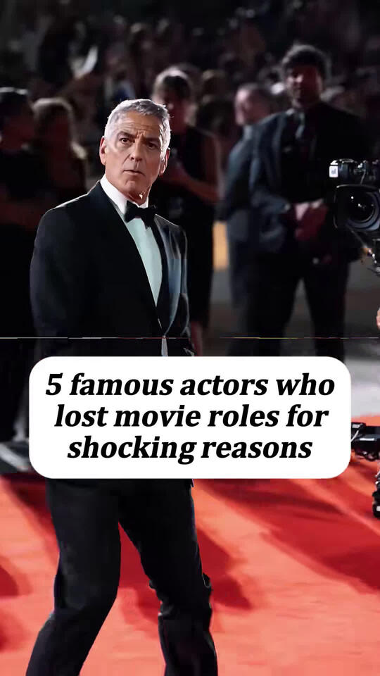 #Essential3Things 5 Famous Actors Who LOST Movie Roles For Shocking ...