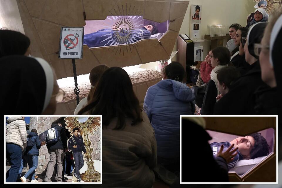 Faithful gather to see preserved body of ‘God’s influencer’ Carlo ...