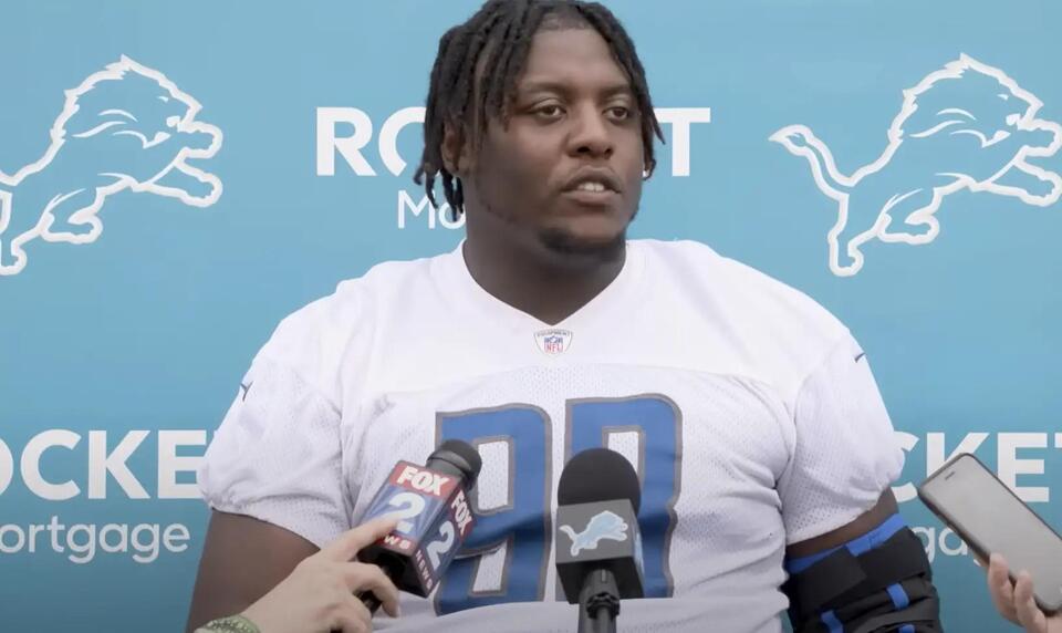 Detroit Lions rookie Brodric Martin tells epic draft night story ...