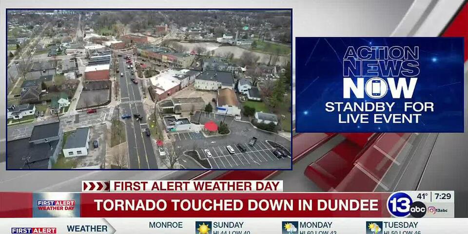 Strong winds cause damage across region, tornado touches down in Dundee ...