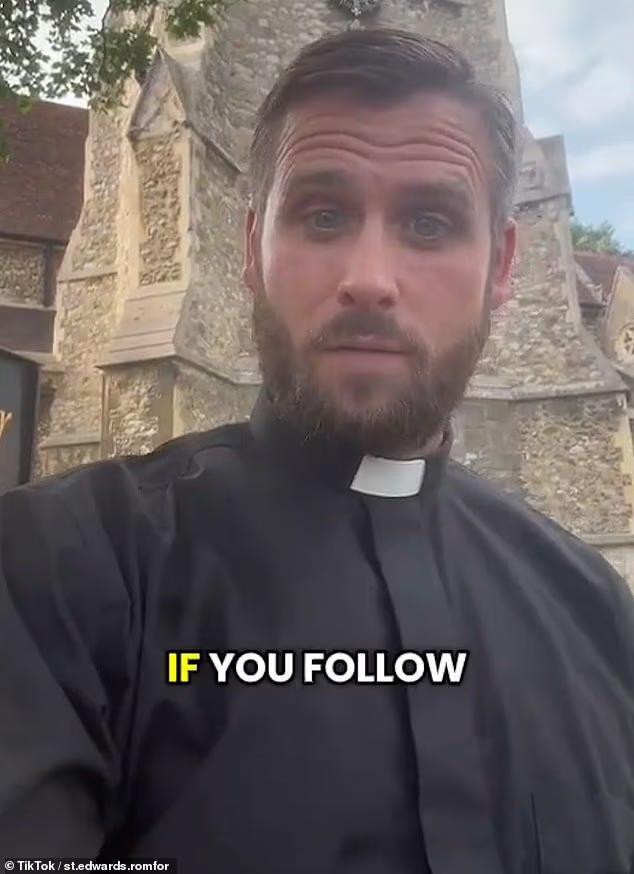 Real-life 'hot priest' wins a legion of fans after displaying his ...