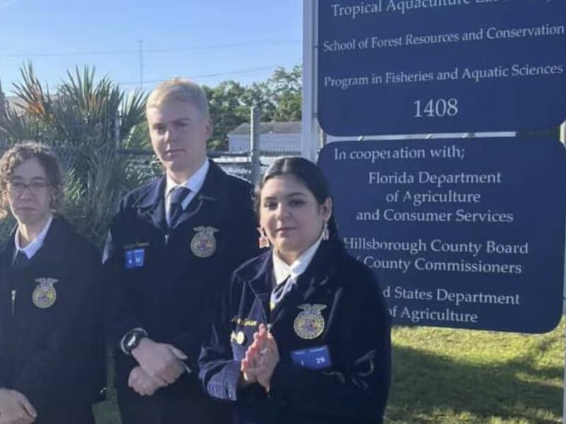 Students from Alachua County won gold at the 2024 Florida FFA Championship