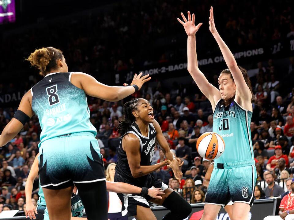 Watch Las Vegas Aces vs. New York Liberty Game 1: WNBA Playoffs free live stream