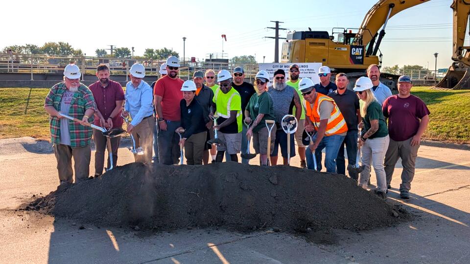 Moline breaks ground on $120 million South Slope Wastewater Plant ...