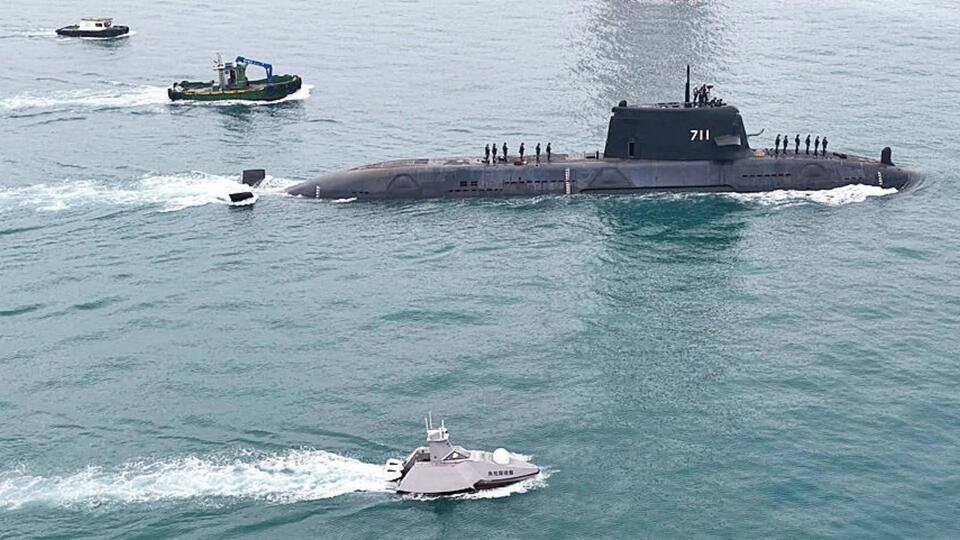 Taiwan’s first domestically built submarine conducts new surface-only ...