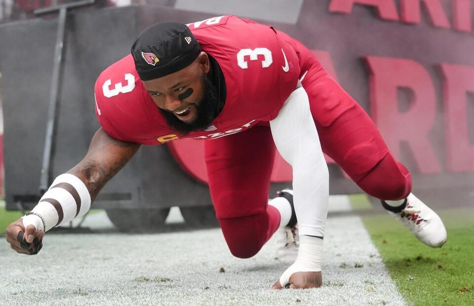 Budda Baker Has Halloween Fun At Cardinals Practice - NewsBreak