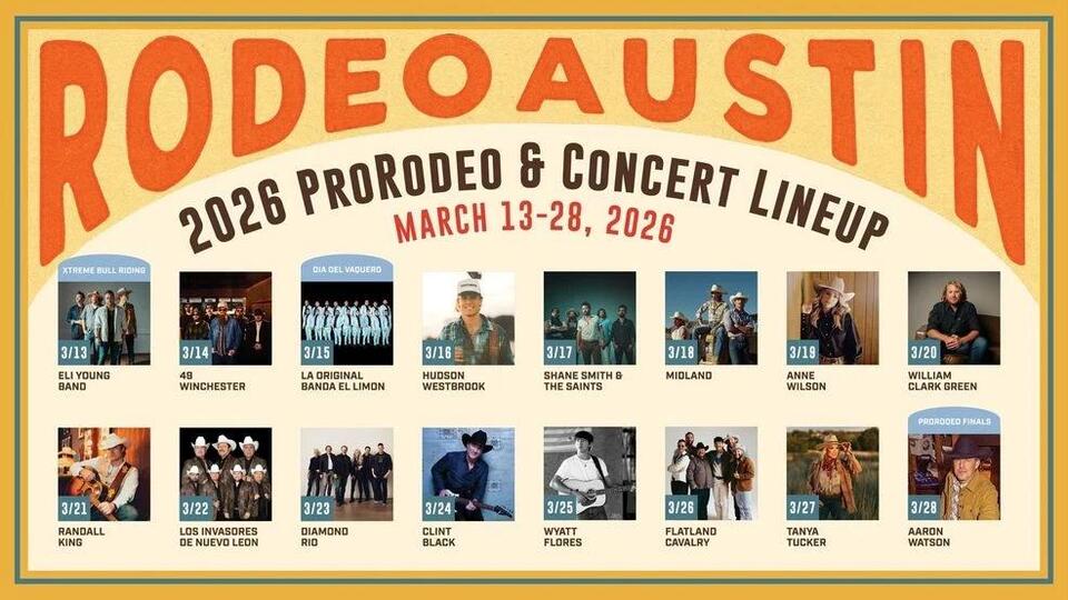 Rodeo Austin unveils star-studded music lineup for 2026 event - NewsBreak