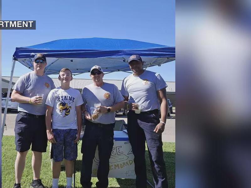 Wynne Fire Department’s small gesture gives big boost to student