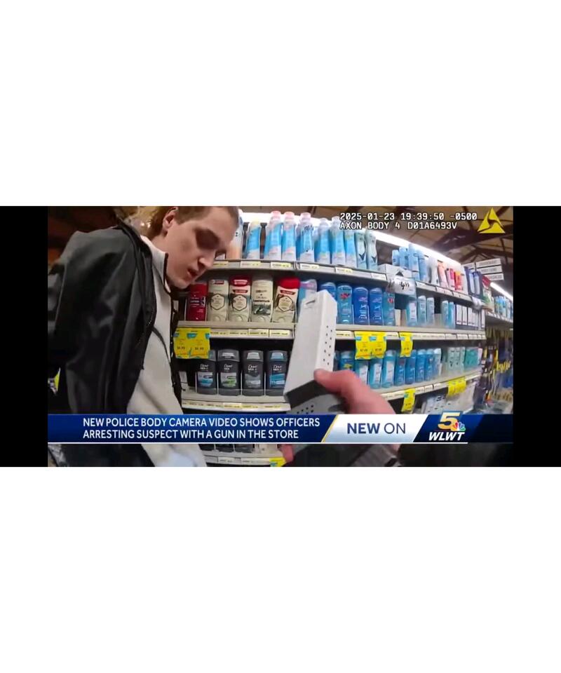 Body camera video shows officers arresting suspect with gun at Jungle ...