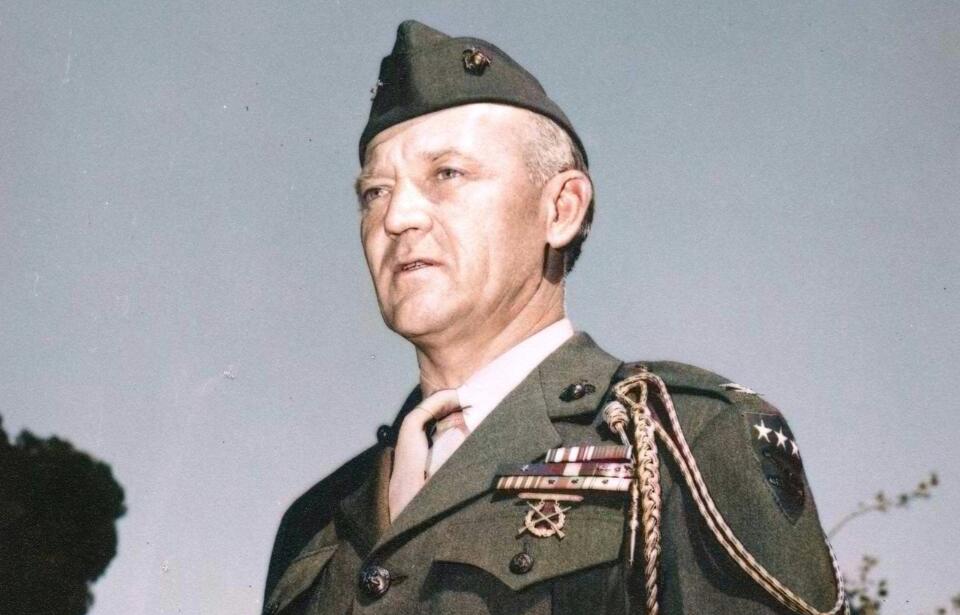 John Wayne hired the major general who commanded the 3rd Marine ...
