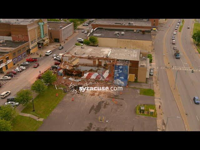 Devastating storm damage in Rome NY