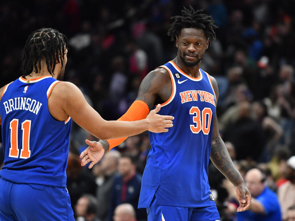 Jalen Brunson Julius Randle Active For New York Knicks In Game 2 Against Heat