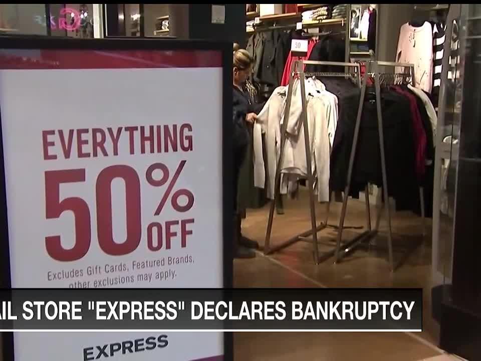 Express closing some stores after filing for bankruptcy