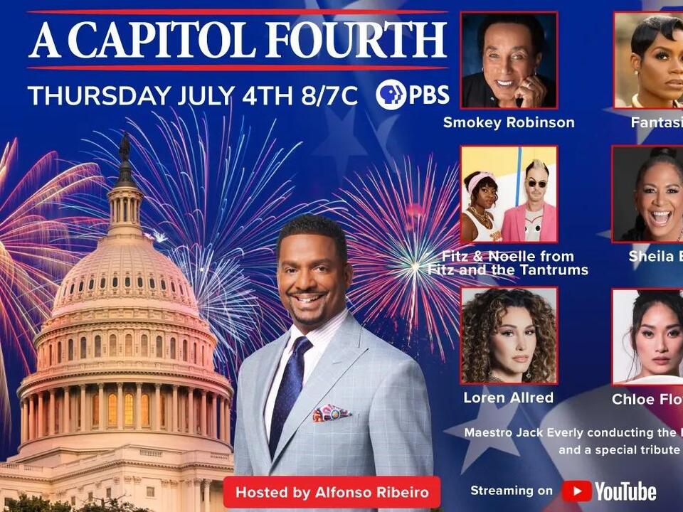 A CAPITOL FOURTH celebrates the nation’s birthday