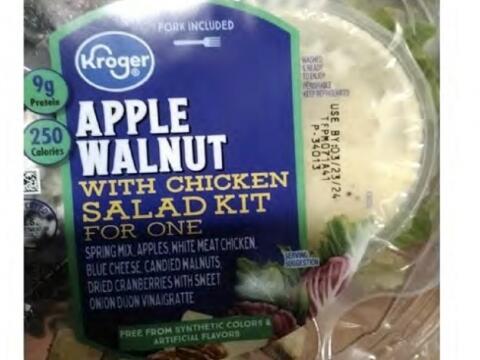 Ready-to-eat salads sold at Kroger recalled