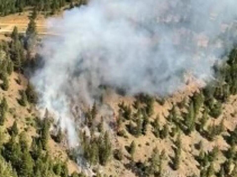 Crews battle 2.5-acre wildfire near Plant Creek, no structures threatened