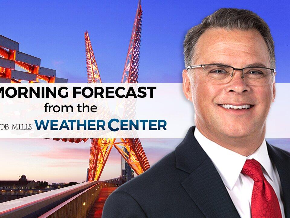 Jed Castles' Tuesday Morning Forecast