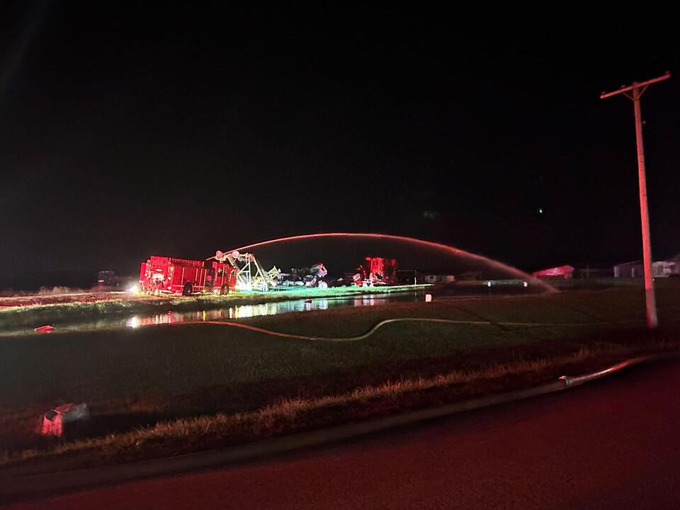 Massive fire at Ashtabula County's largest dairy farm - NewsBreak