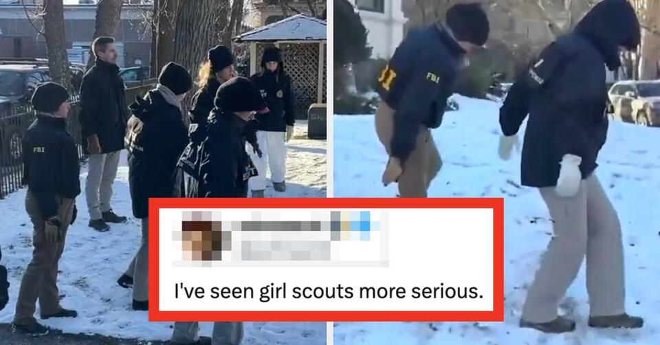People Are...Noticing Something About These FBI Agents Conducting ...