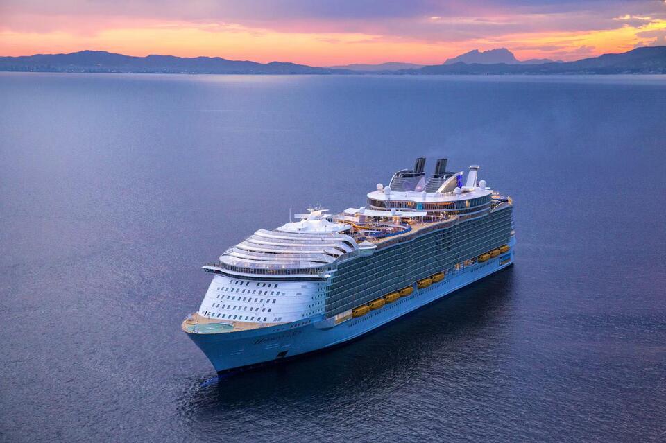 Harmony of the Seas Enters Dry Dock in Spain - NewsBreak