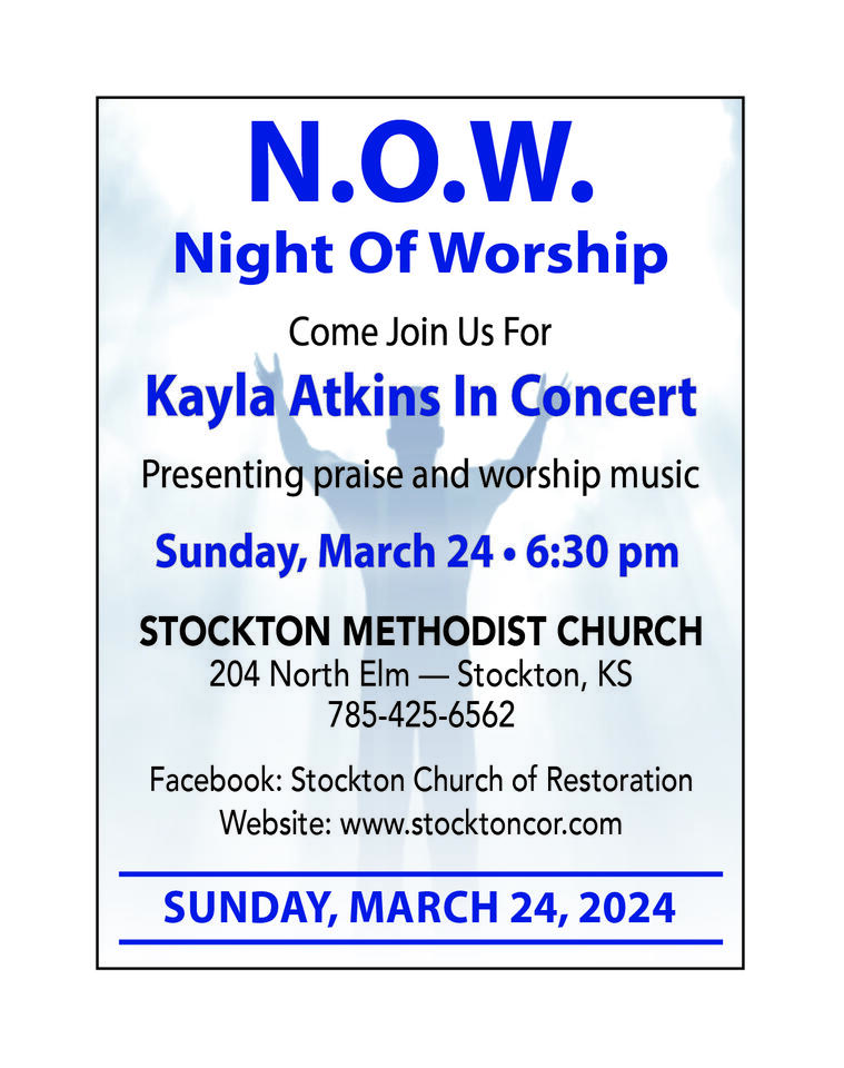 Stockton Methodist Church to present Kayla Atkins in concert this Sun ...