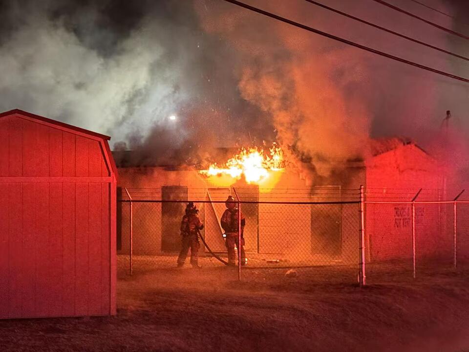 Structure fire blocks multiple lanes on Peach Orchard Road - NewsBreak