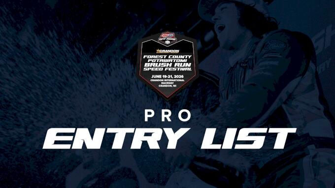 Entry List: AMSOIL Championship Off-Road | FCP Brush Run 2026 At ...