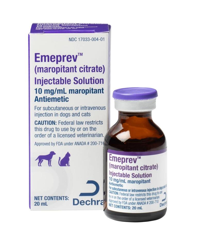 Dechra Announces FDA Approval of Emeprev™ (maropitant citrate ...