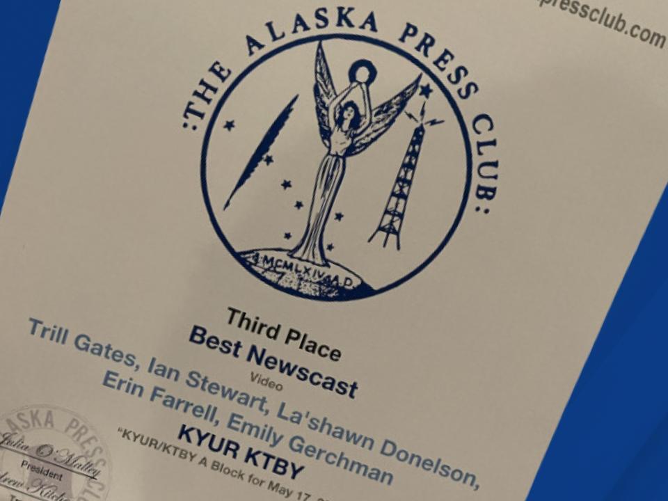 Alaska Press Club's Anchorage Conference: Your Alaska Link wins 3rd in ...