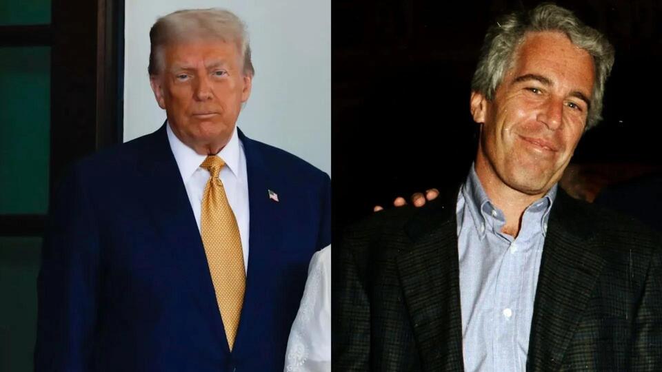 New photos of Jeffrey Epstein at Donald Trump and Marla Maples’ wedding ...