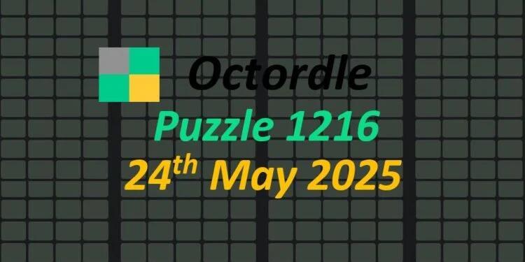 Daily ‘Octordle’ Answers 1216 May 24th, 2025 – Hints and Solutions (5 ...