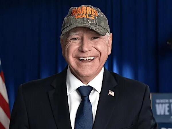 'Can't pass a background check': Tim Walz jabs at Trump's criminal ...