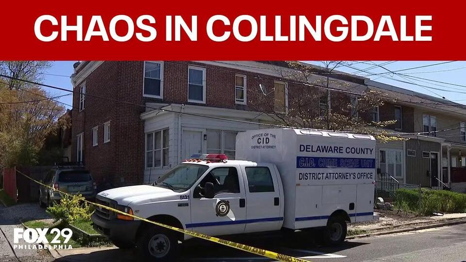 Collingdale home fire, burglary, and police standoff under ...