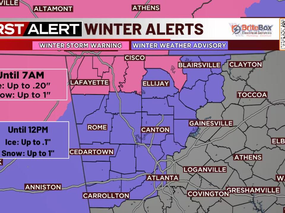 FIRST ALERT: Icy roads possible early Tuesday; Bitter wind chills