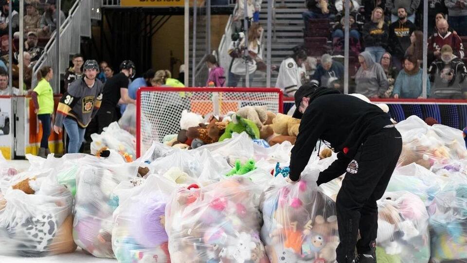 Hershey Bears to host annual Teddy Bear Toss this Sunday - NewsBreak