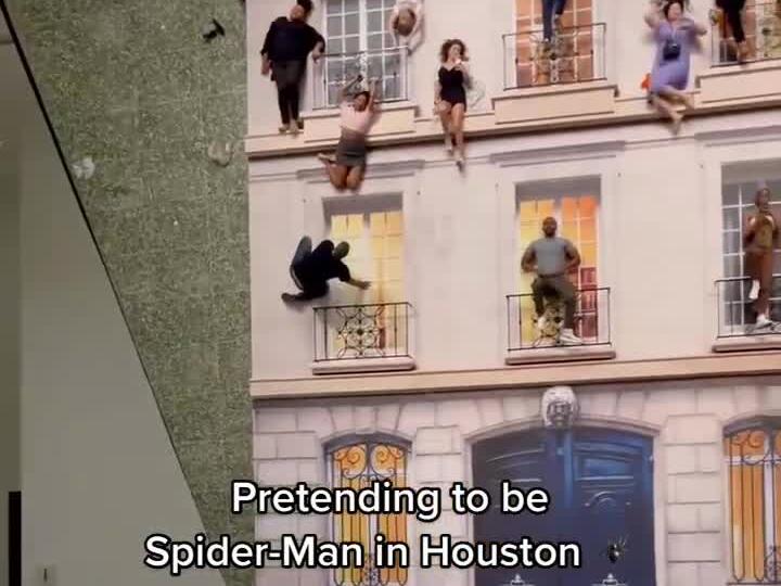 Come climb Leandro Erlichs installation Bâtiment at the # ...
