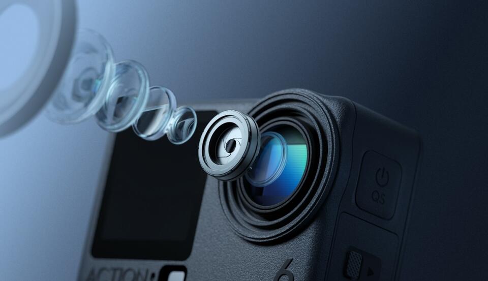 The DJI Osmo Action 6 is here with variable aperture and a 1/1.1" type ...