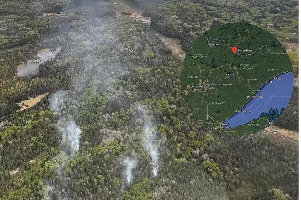 Wildfire Reported In Minnesota S Boundary Waters Canoe Area Newsbreak