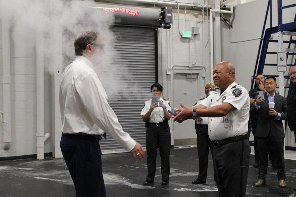 Cobb Sheriff Implements Non-Lethal PepperBall Devices - NewsBreak