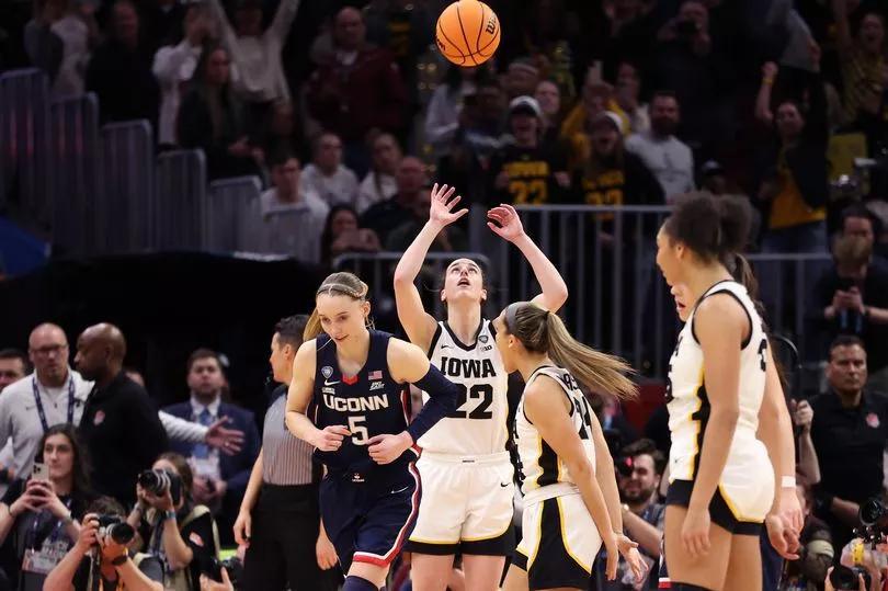 Refs accused of bailing out Caitlin Clark and Iowa vs UConn with ...