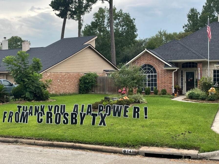 Alabama News Center — Texas residents express gratitude to Alabama ...