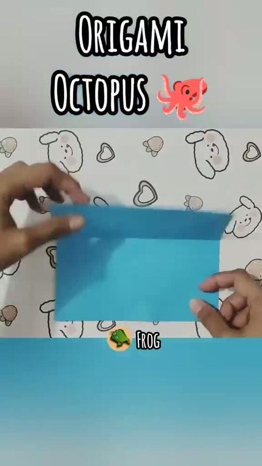 Origami octopus Creating ocean magic with paper Watch as this simple ...