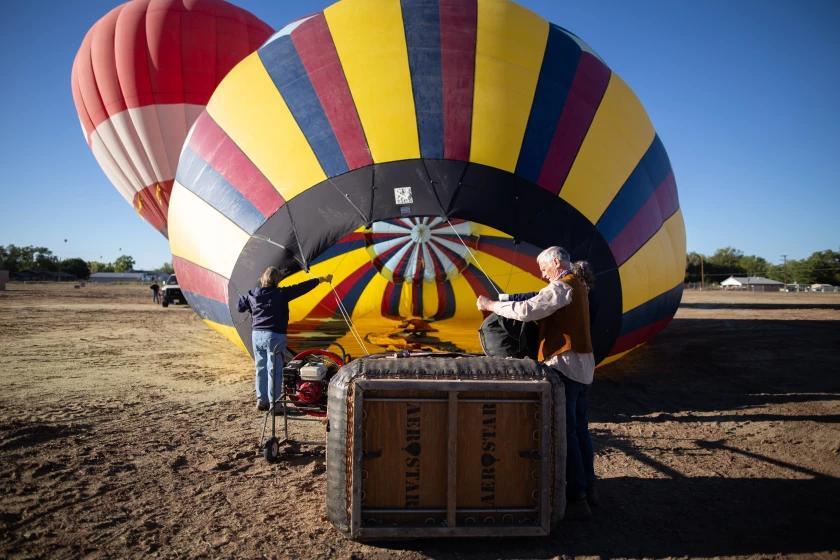 The journey of one balloon from ground to air, and back again - NewsBreak