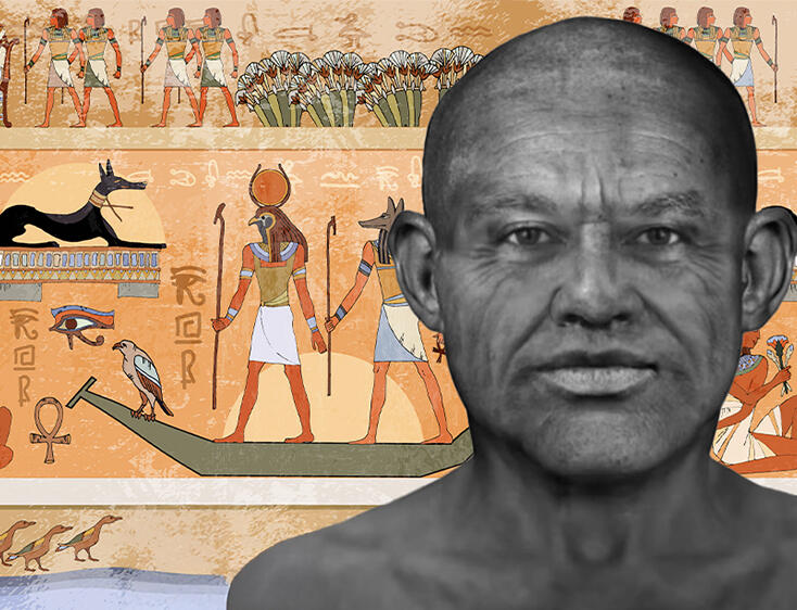 Researchers analyzed DNA samples from Old Kingdom Egypt that shows the ...