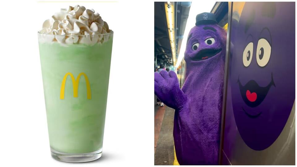 McDonald's Shamrock Shake Returns—Along With Grimace's Irish Uncle ...