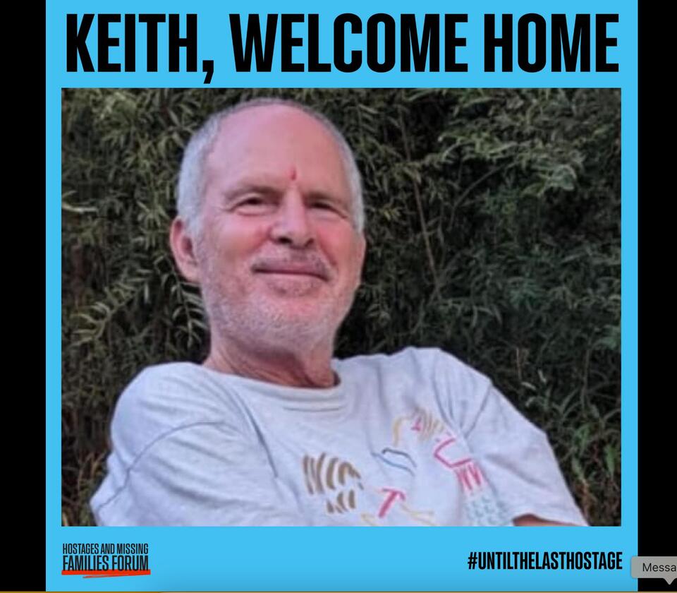After 484 days Hamas releases American hostage Keith Siegel - NewsBreak