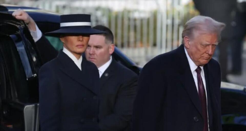 Melania Trump Wore a ‘Wizard-Like Hat’ for Donald Trump’s Inauguration ...