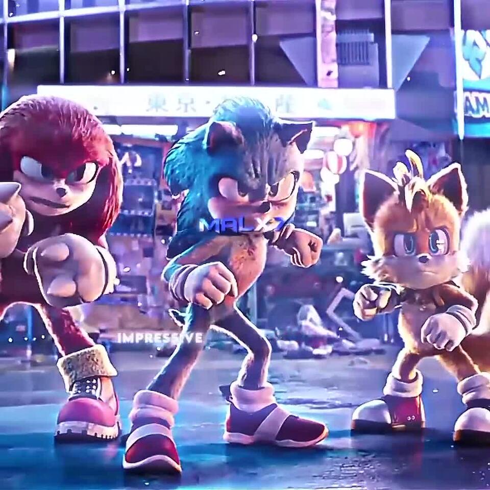 Sonic edit FEIN X SLOWED Sonic 3 trending viral shorts sonic3 ...